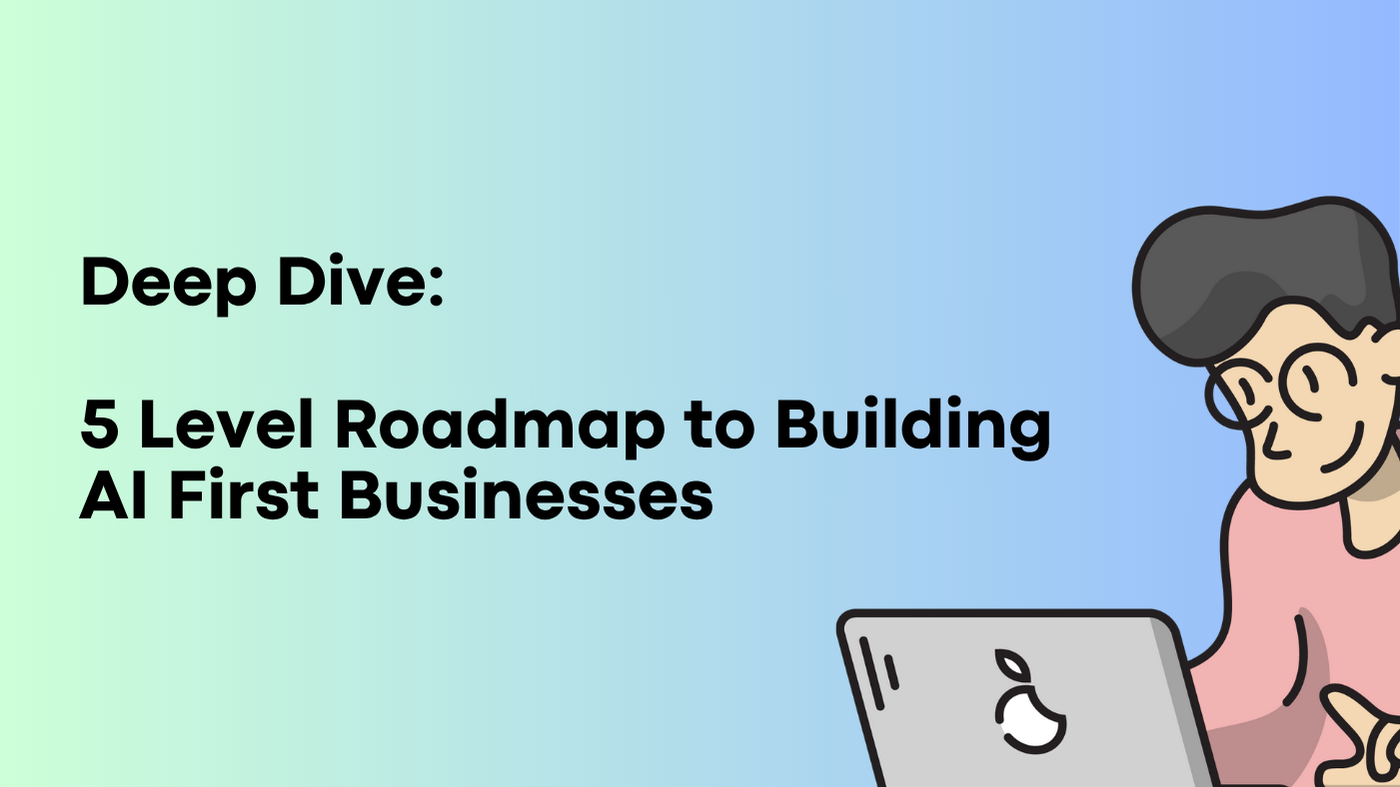 Deep Dive: 5-Level Roadmap to AI-First Businesses - Vatsal Shah